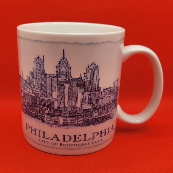 Starbucks | Dining | 208 Starbucks Philadelphia Coffee Mug Skyline ...